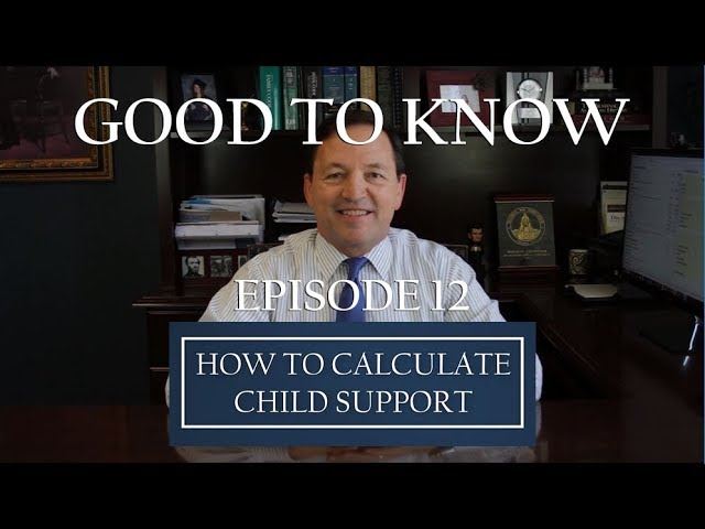 Video Titled: How to Calculate Child Support | Pasadena Lawyer